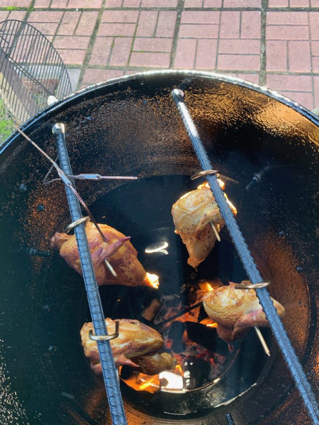 Pit Barrel Cooker Recipe: Smoked Chicken Halves - Grilling Montana